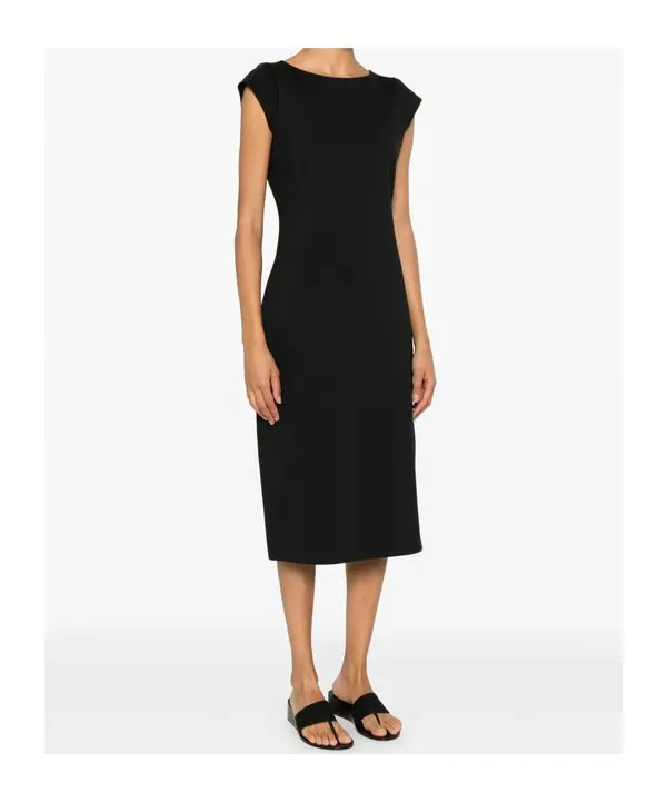 Calvin Klein Cap-sleeve Midi Dress