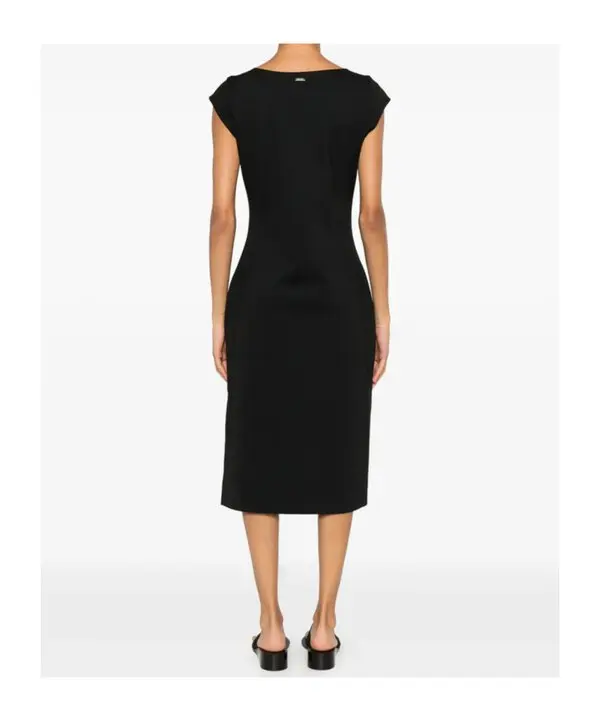 Calvin Klein Cap-sleeve Midi Dress