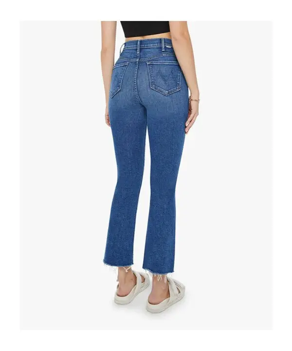 MOTHER The Hustler Ankle Fray Jeans