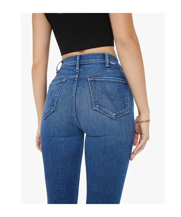 MOTHER The Hustler Ankle Fray Jeans