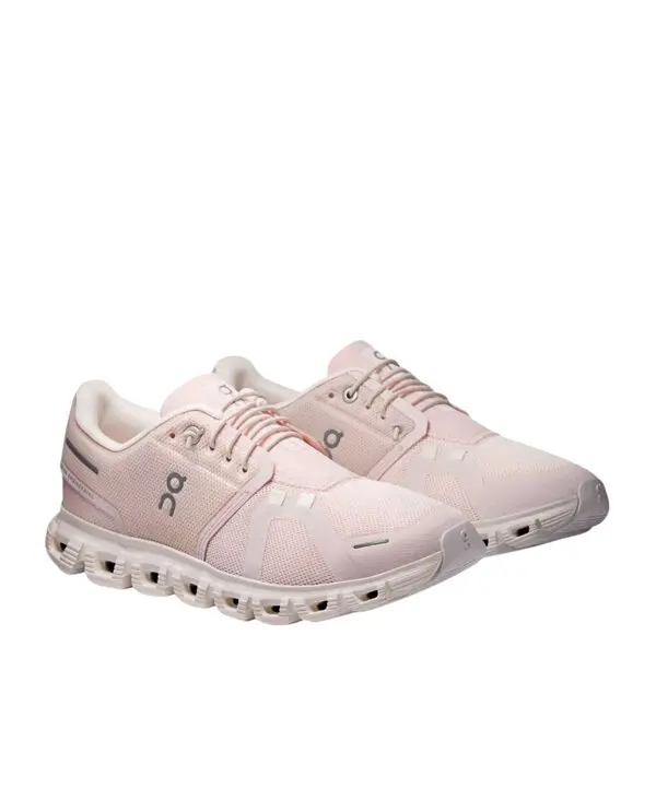 On Cloud 6 Mesh-panelled Sneakers
