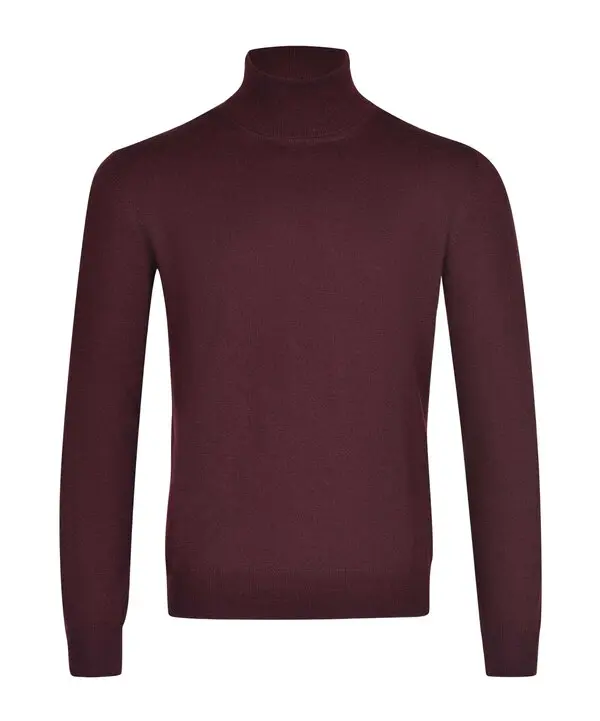 Tagliatore Miles Turtleneck Knitwear - Red
