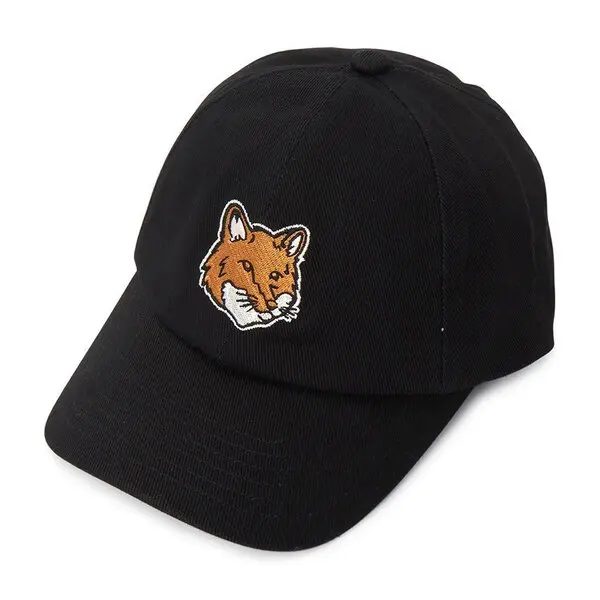 Maison Kitsuné Embroidered-logo Patch Cap