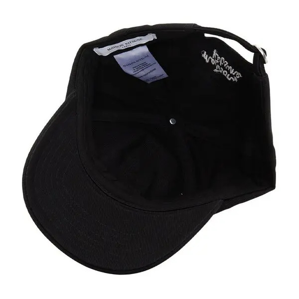 Maison Kitsuné Embroidered-logo Patch Cap