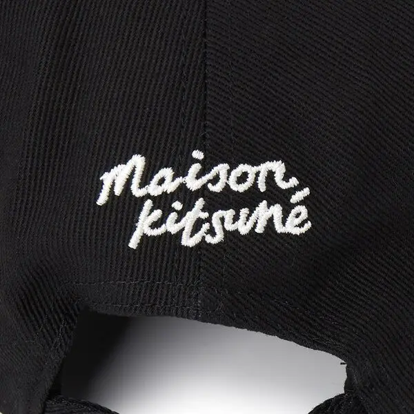 Maison Kitsuné Embroidered-logo Patch Cap