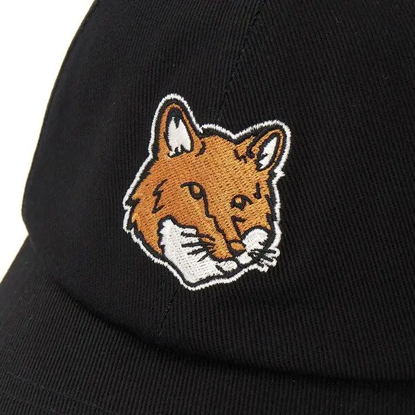Maison Kitsuné Embroidered-logo Patch Cap