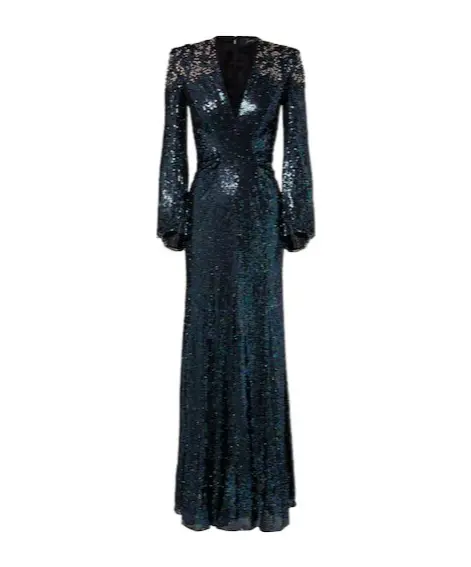 Jenny Packham Zinnia Sequined Gown