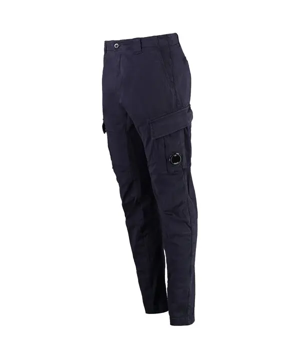 C.P. COMPANY Lens Detail Tapered Cargo Pants - Black
