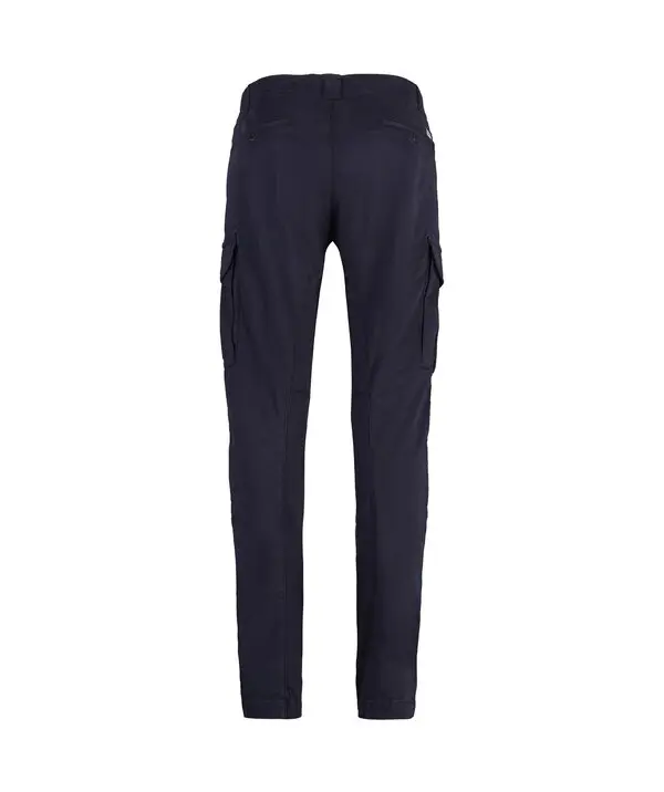 C.P. COMPANY Lens Detail Tapered Cargo Pants - Black
