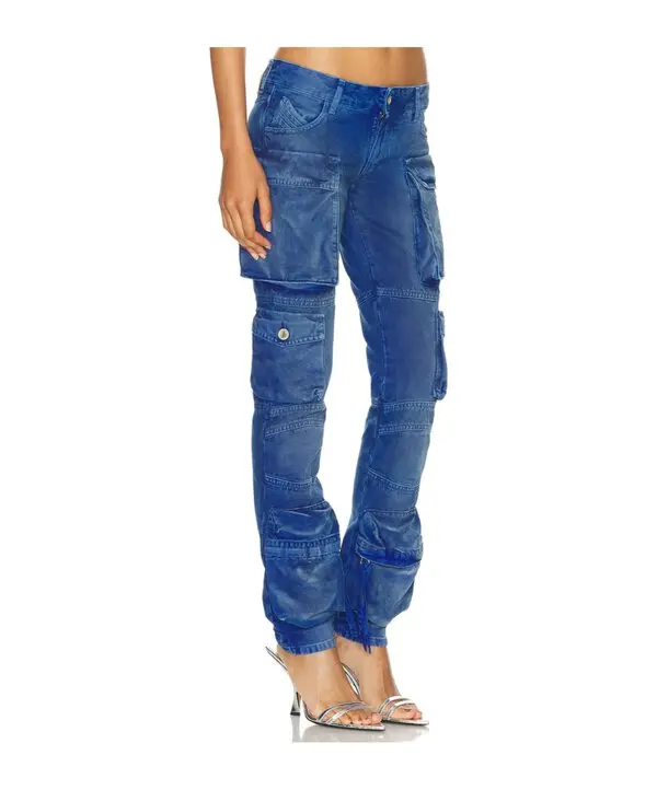 Attico Low-rise Pockets Jeans