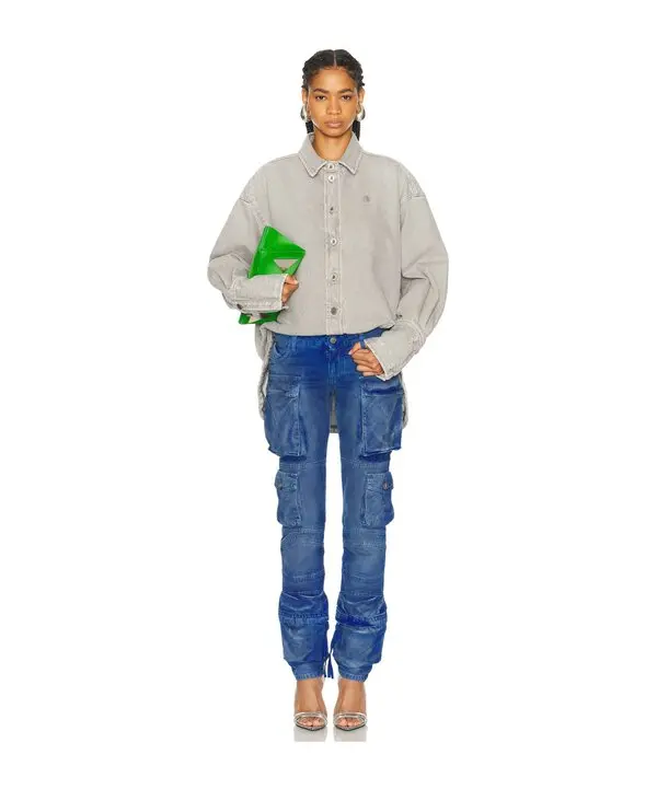 Attico Low-rise Pockets Jeans