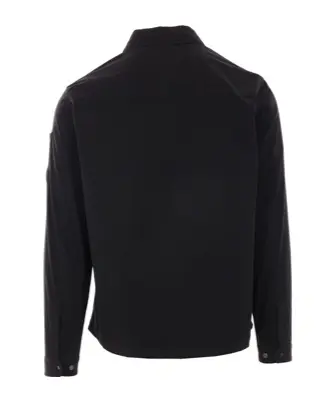 C.P. COMPANY Lens Cotton Shirt Jacket - Black