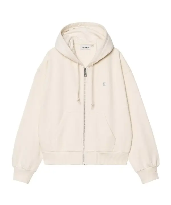 Carhartt Work In Progress Hooded Casey Jacket - Natural Silver
