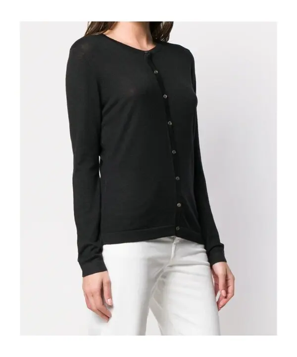 Lela Rose Round Neck Cardigan