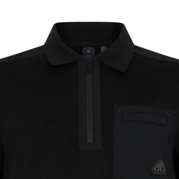 Moose Knuckles Zip-fastening Pocket Polo Shirt