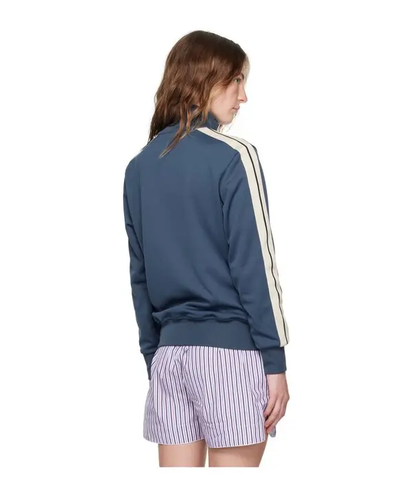 Palm Angels Stand-neck Long-sleeved Casual Jacket
