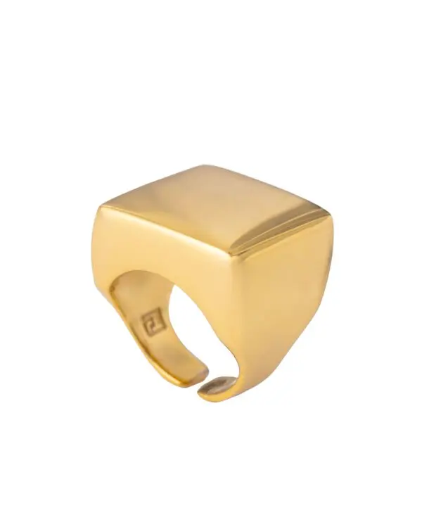Federica Tosi Bijoux Square Ring - Gold