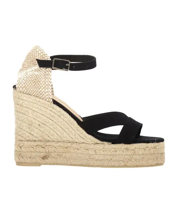 CastaÑer Bruna Wedge Espadrille Sandals - Nude