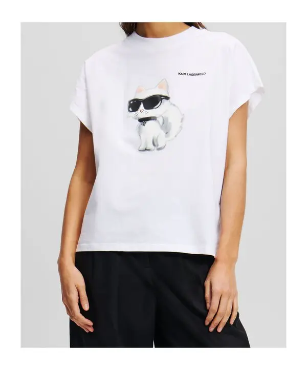 Karl Lagerfeld Ikon Choupette T-shirt