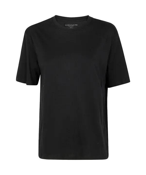 Majestic Filatures Cotton T-shirt - Black