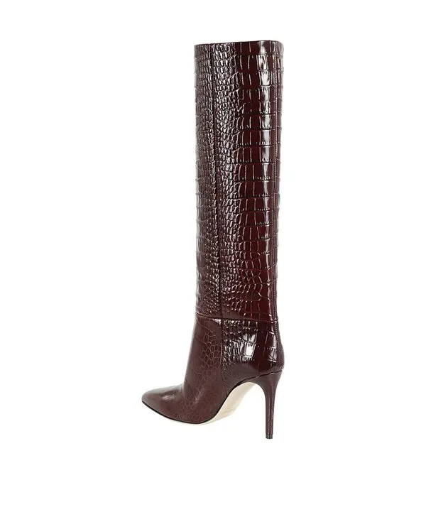 Paris Texas Coco Embossed Knee-high Boots