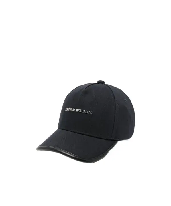 Emporio Armani Logo-plaque Baseball Cap