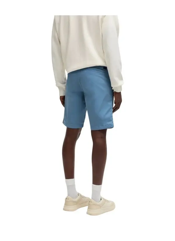 Hugo Boss Zip-fly Cotton Shorts