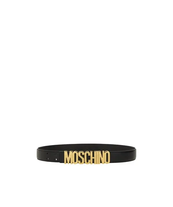 Moschino Lettering Belt
