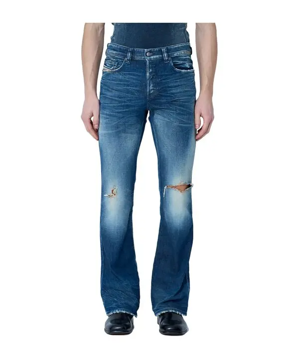 DIESEL® 1998 D-buck Distressed Bootcut Jeans