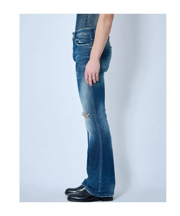 DIESEL® 1998 D-buck Distressed Bootcut Jeans