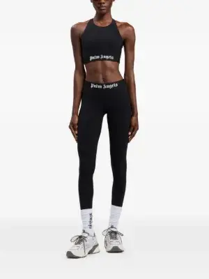 Palm Angels Logo Band Racerback Top