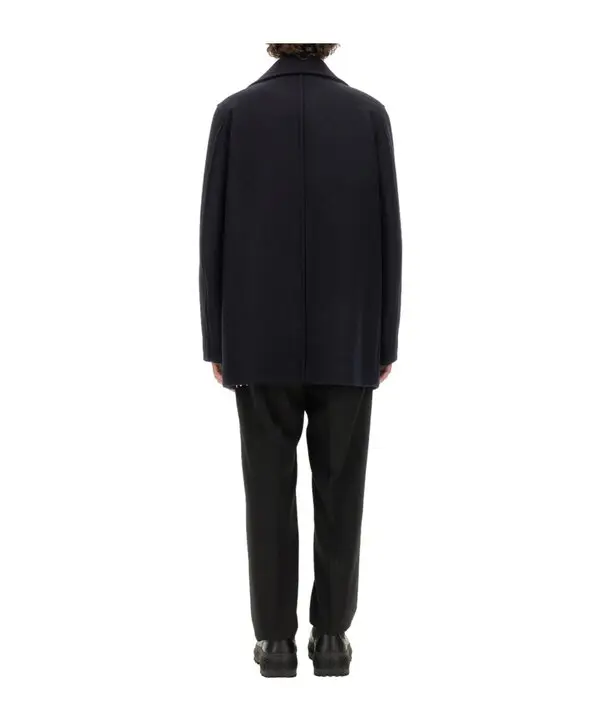 JIL SANDER Double Breasted Caban Jacket