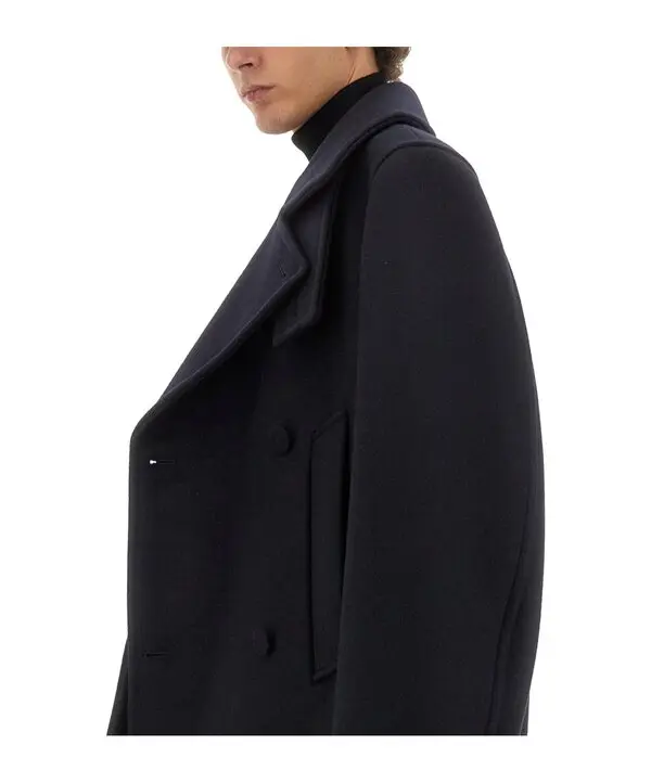 JIL SANDER Double Breasted Caban Jacket