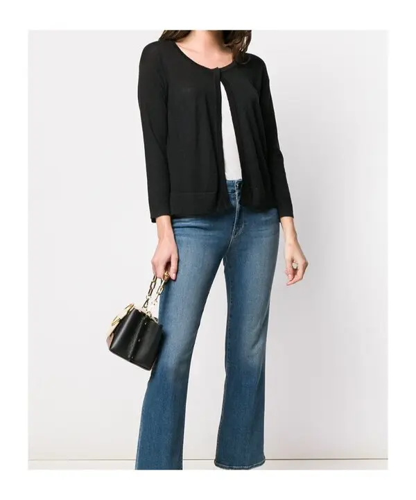 Lela Rose One Button Cardigan