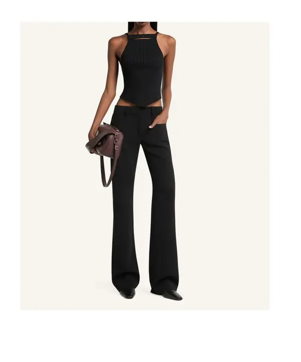 COURREGES Tailored Bootcut Trousers