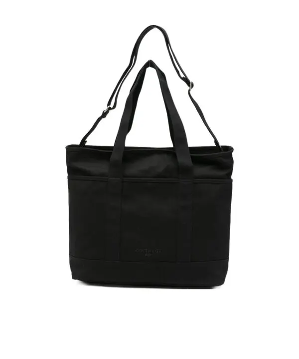 Carhartt Work In Progress Logo-embroidery Tote Bag - Black