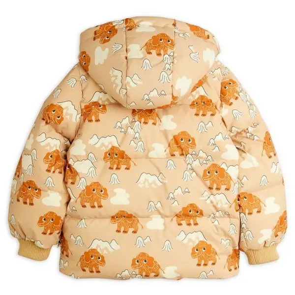 MINI RODINI Long-sleeved Cotton-padded Jacket