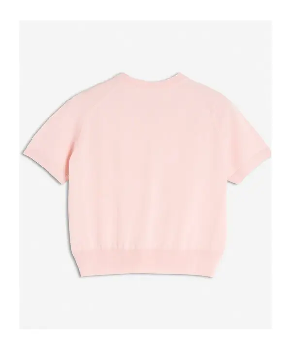 Maison Kitsuné Baby Fox Patch Short Sleeved Cardigan