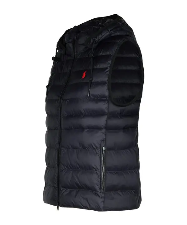 Polo Ralph Lauren Sleeveless Padded Vest With Removable Hood