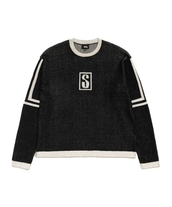 StÜssy Logo Detail Crew Neck Sweater
