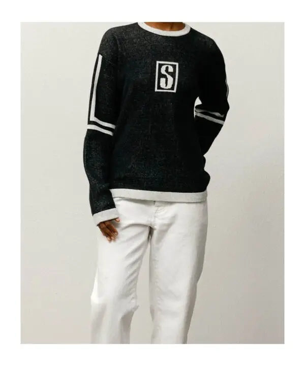 StÜssy Logo Detail Crew Neck Sweater