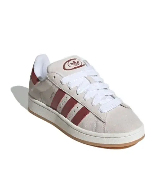 Adidas Campus 00s 'crystal White/preloved Ruby' Sneakers