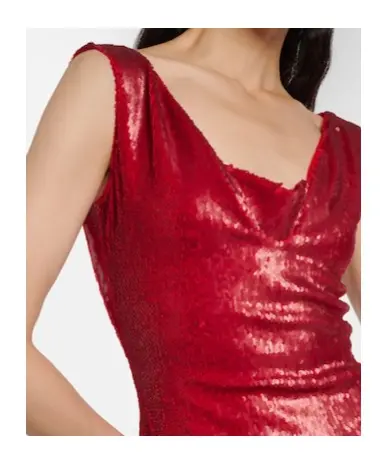 EMILIA WICKSTEAD Jacira Sequined Cocktail Dress
