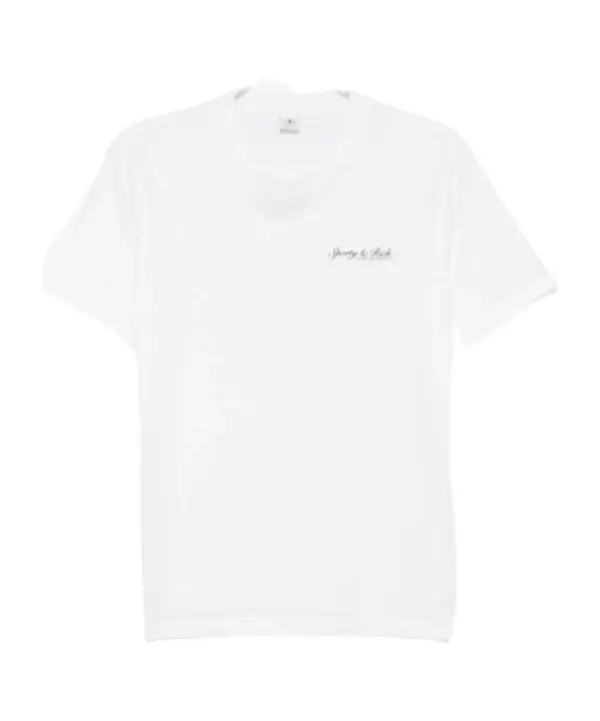 SPORTY  RICH Sporty & Rich Crewneck Short Sleeve T-shirt