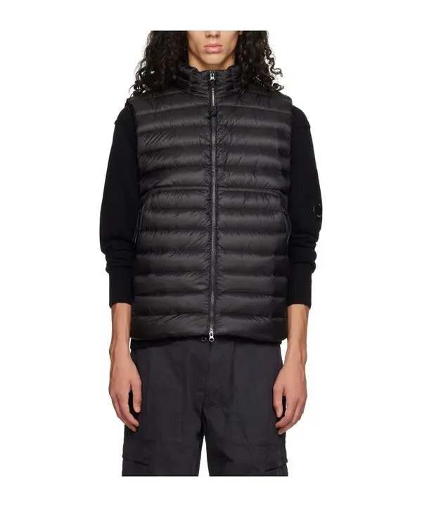 C.P. COMPANY Lens Detailed Quilted Gilet