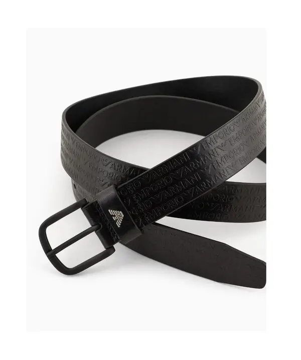 Emporio Armani Logo Jacquard Belt