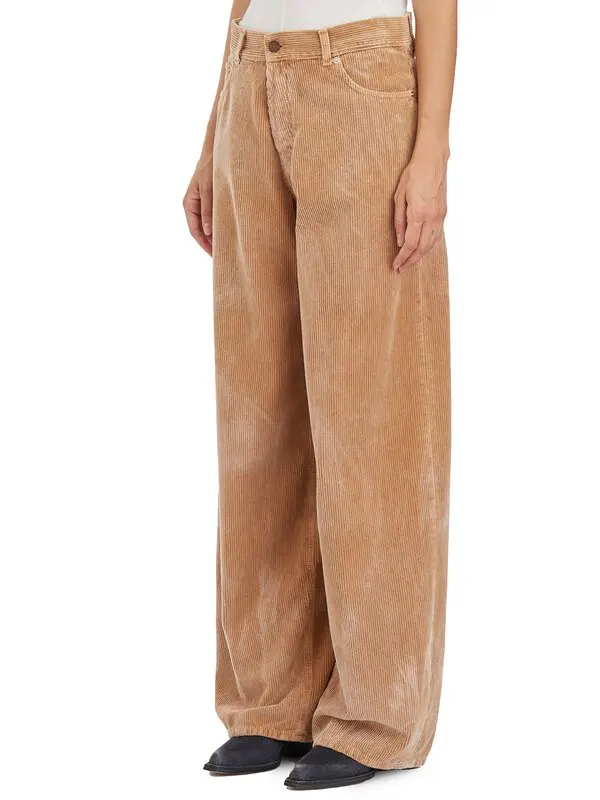 HAIKURE Bethany Wide-leg Corduroy Trousers