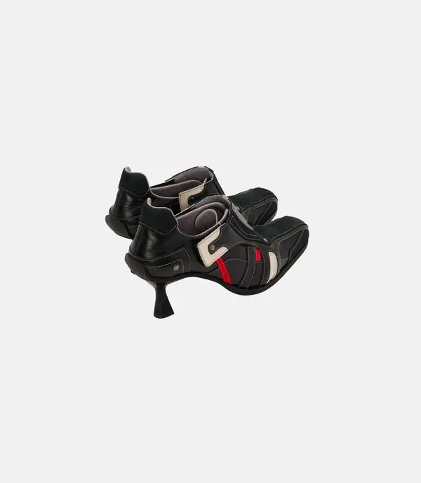 Martine Rose Sporty Stiletto Heels With Logo Detailing