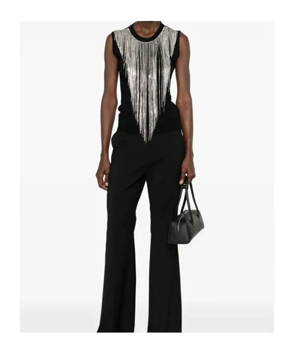 Sportmax Round Neck Sleeveless Vest