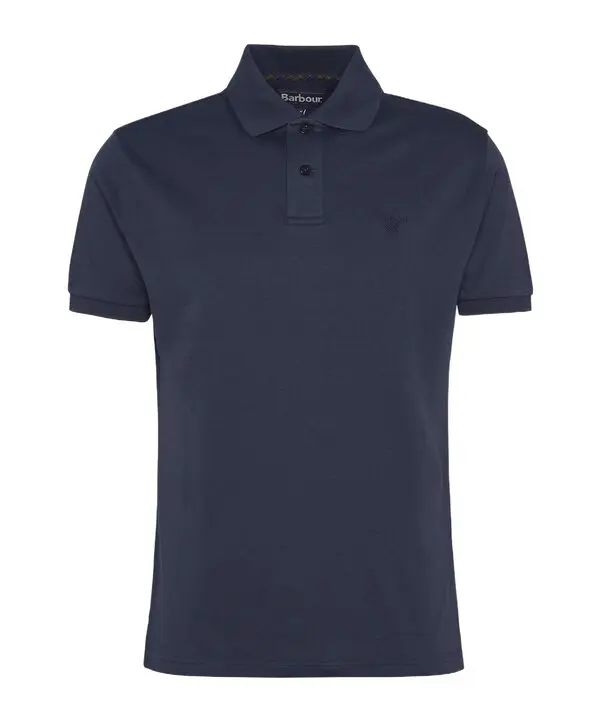 Barbour Hylton Short-sleeved Polo Shirt - Navy